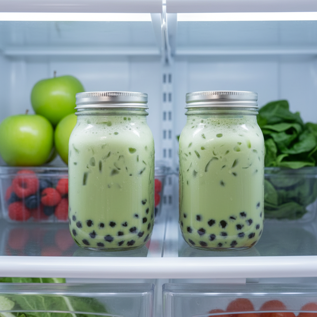 Matcha Bubble Tea Recipe: Healthier Homemade Boba with Real Matcha ...