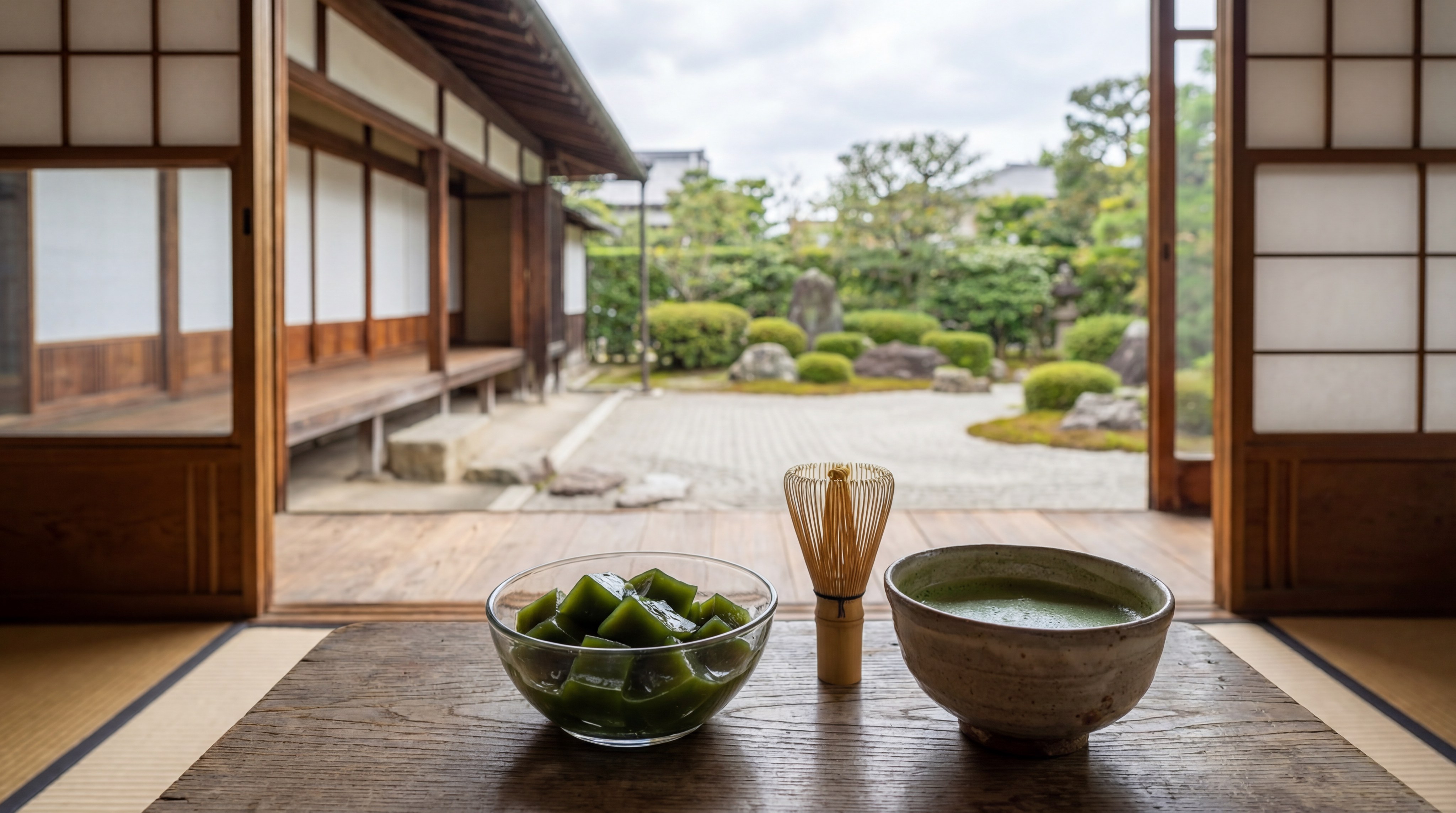how to make matcha jelly without gelatin - Riching Matcha